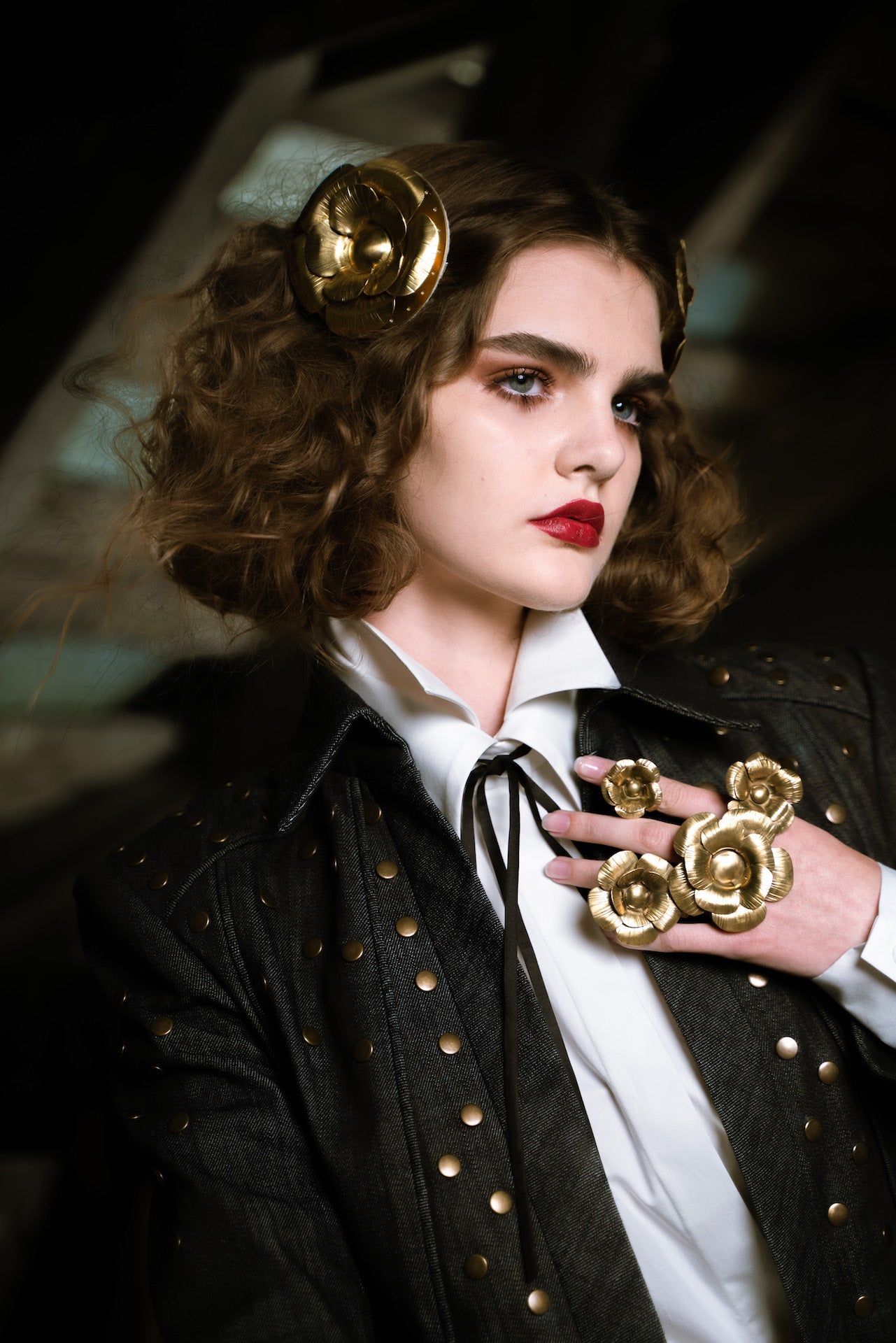 THREE GOLDEN SHADOWS RING – House of ARISTOCRAT