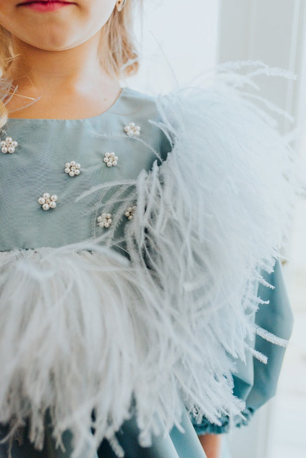 ARISTOCRAT KIDS | DELICATE SWAN PRINCESS DRESS | HANDCRAFTED CLOTHING ...